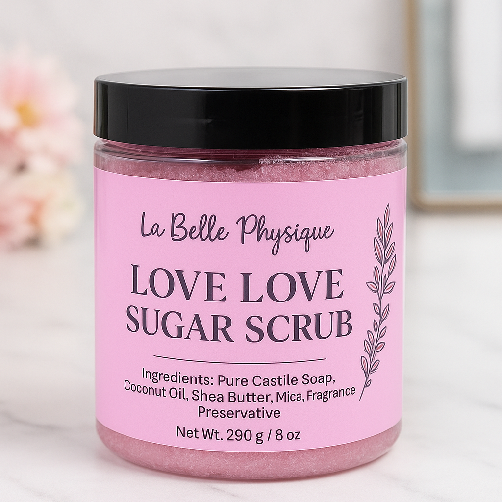 LOVE LOVE Body Scrub – La Belle Physique